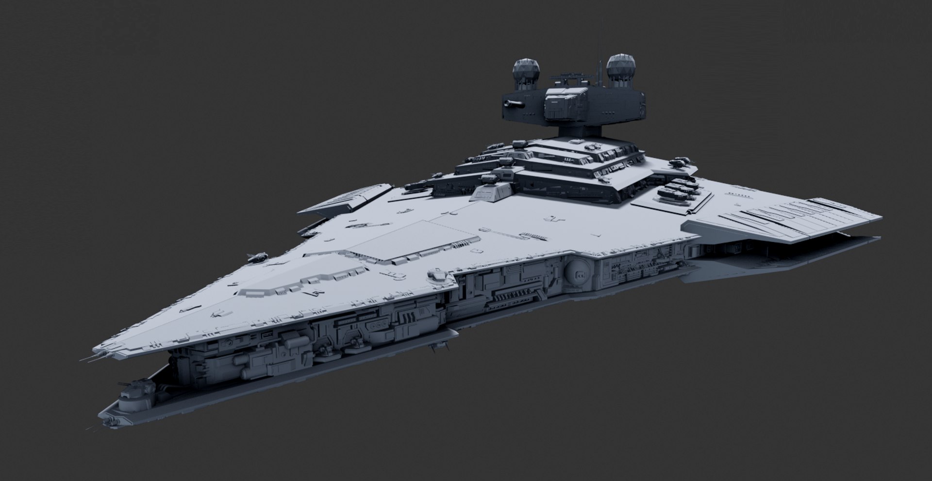 Victory 1 Class Star Destroyer 3D Model - TurboSquid 1747576