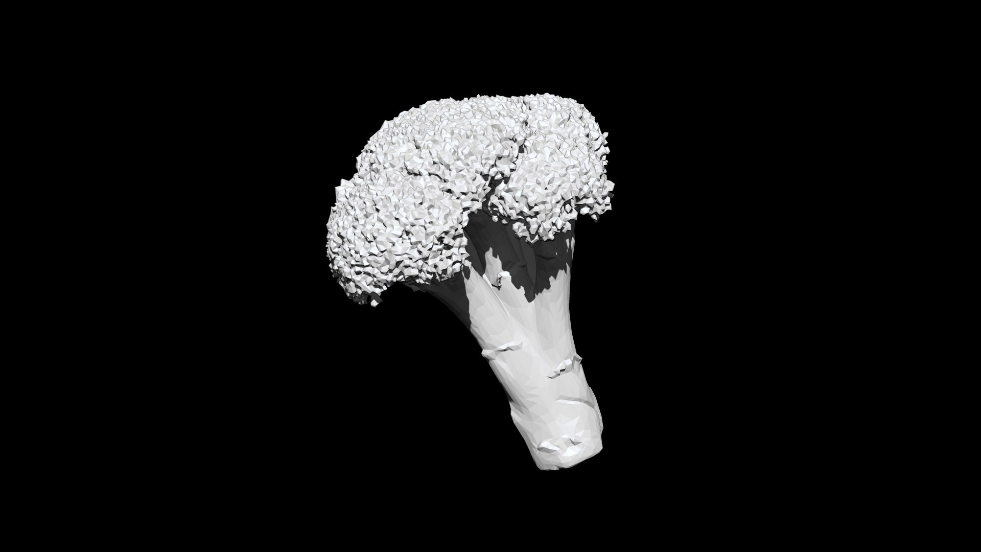 Broccoli Cut 3D CT Scan Model 1 Decimate 5percent 3D - TurboSquid 1886413