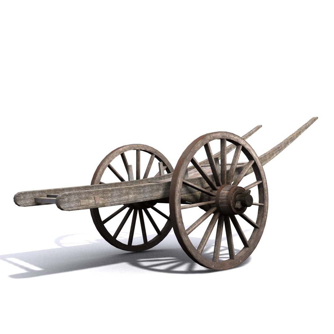 3D wooden cart wood - TurboSquid 1187774
