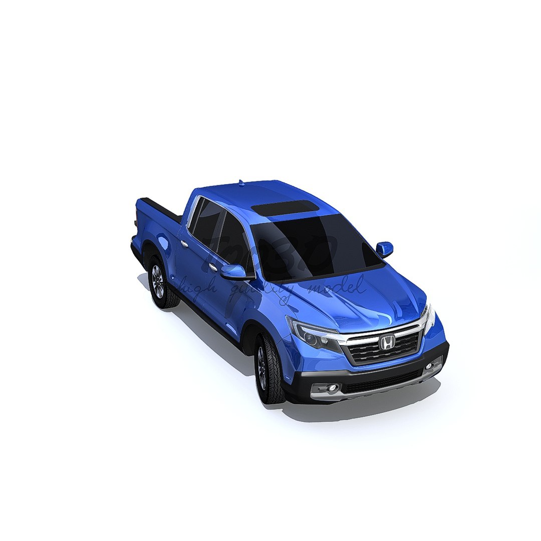 Ridgeline Truck 3d C4d