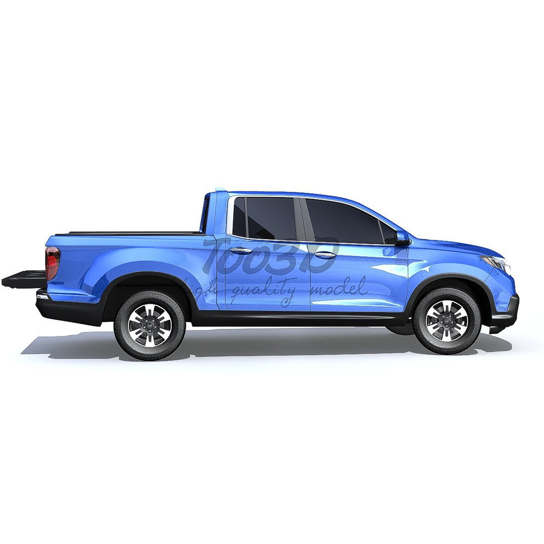 Ridgeline Truck 3d C4d