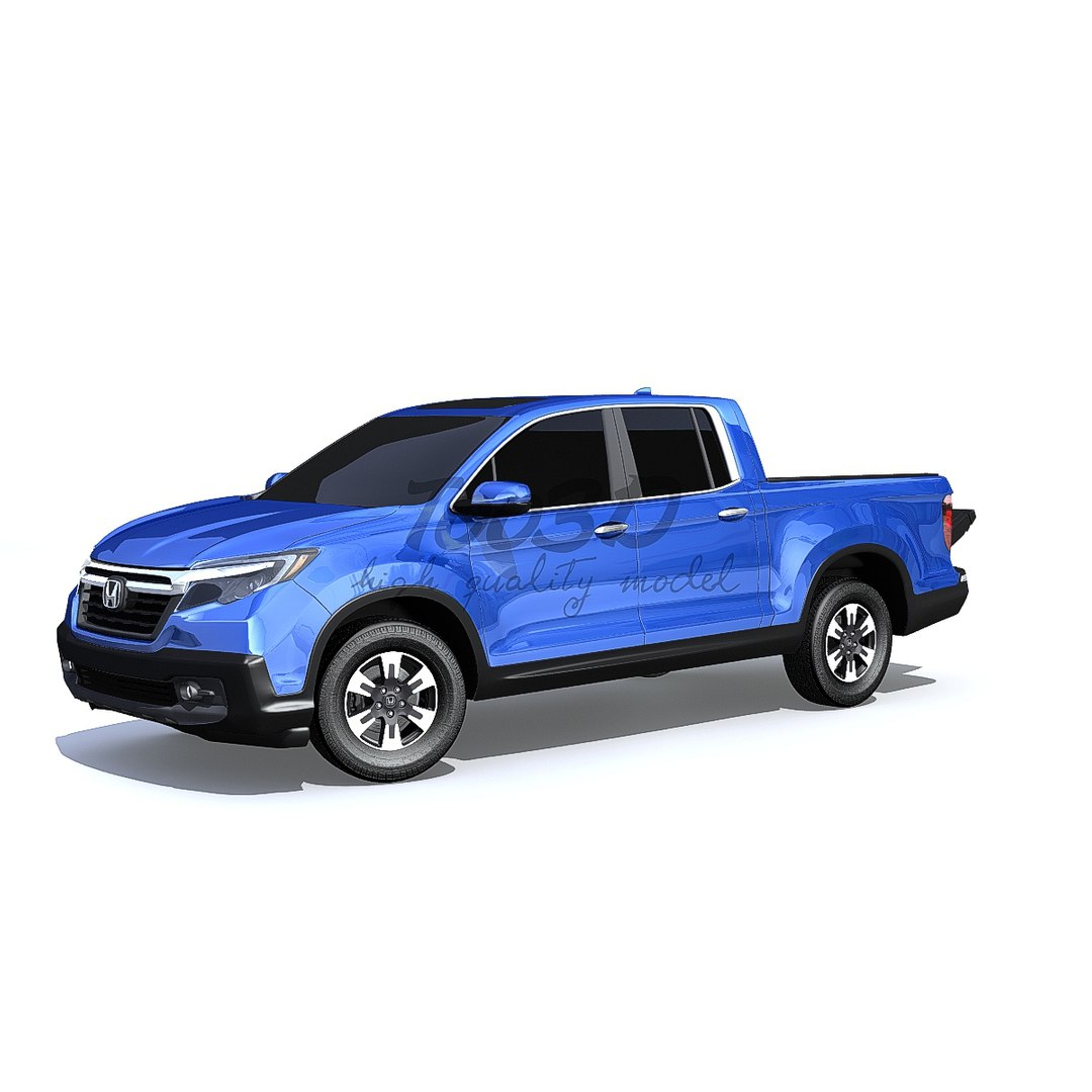 Ridgeline Truck 3d C4d