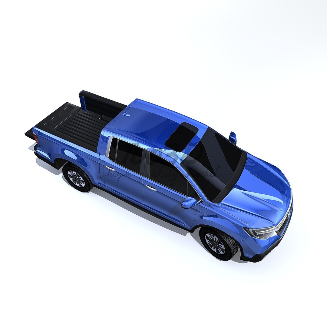 Ridgeline Truck 3d C4d