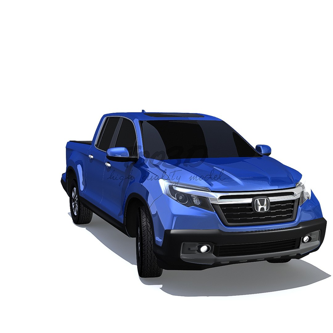 Ridgeline Truck 3d C4d