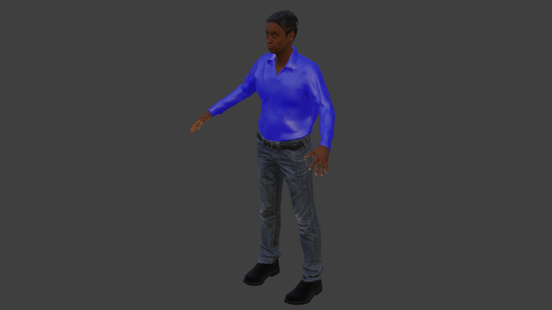3D Man Unity Unreal Model - TurboSquid 1828687