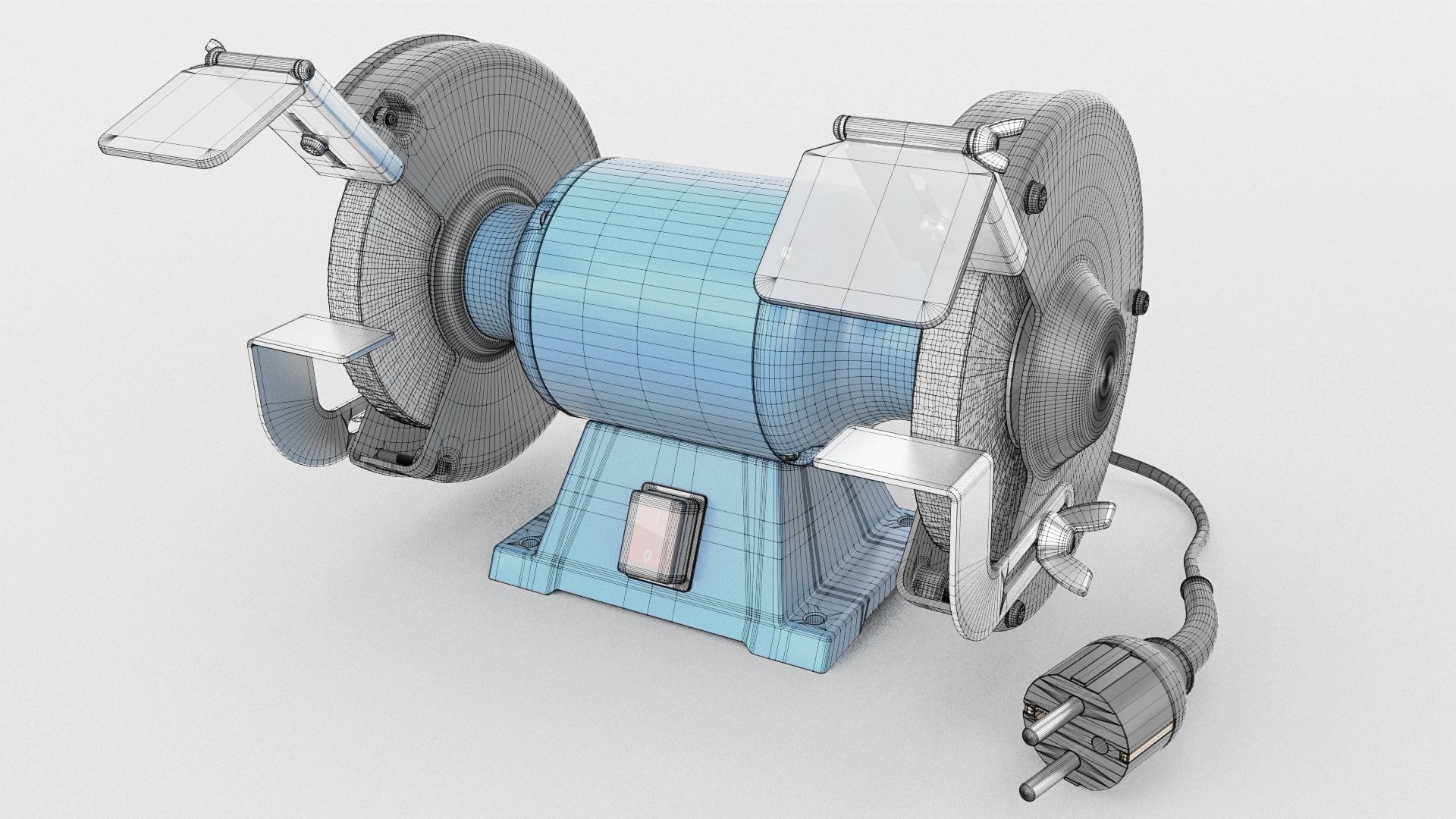3D model bench grinder - TurboSquid 1527499