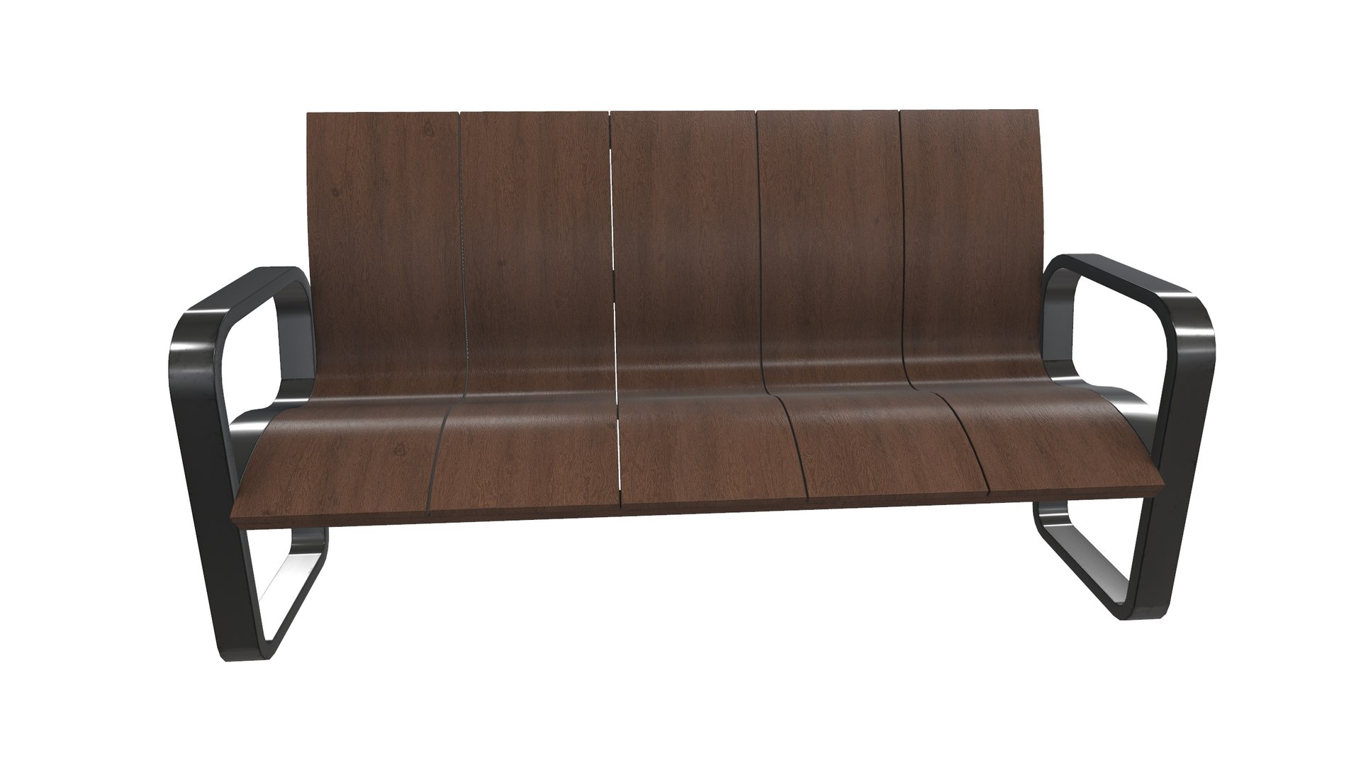 Wooden Bench 3D Model AR VR 3D Model - TurboSquid 1966525