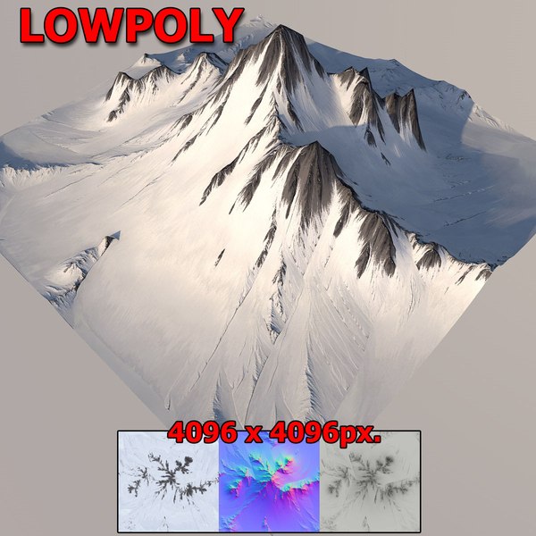 Snow Mountain Blender Models for Download | TurboSquid