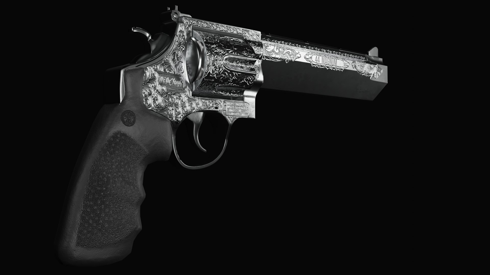 Revolver Modern 3D Model - TurboSquid 1465988