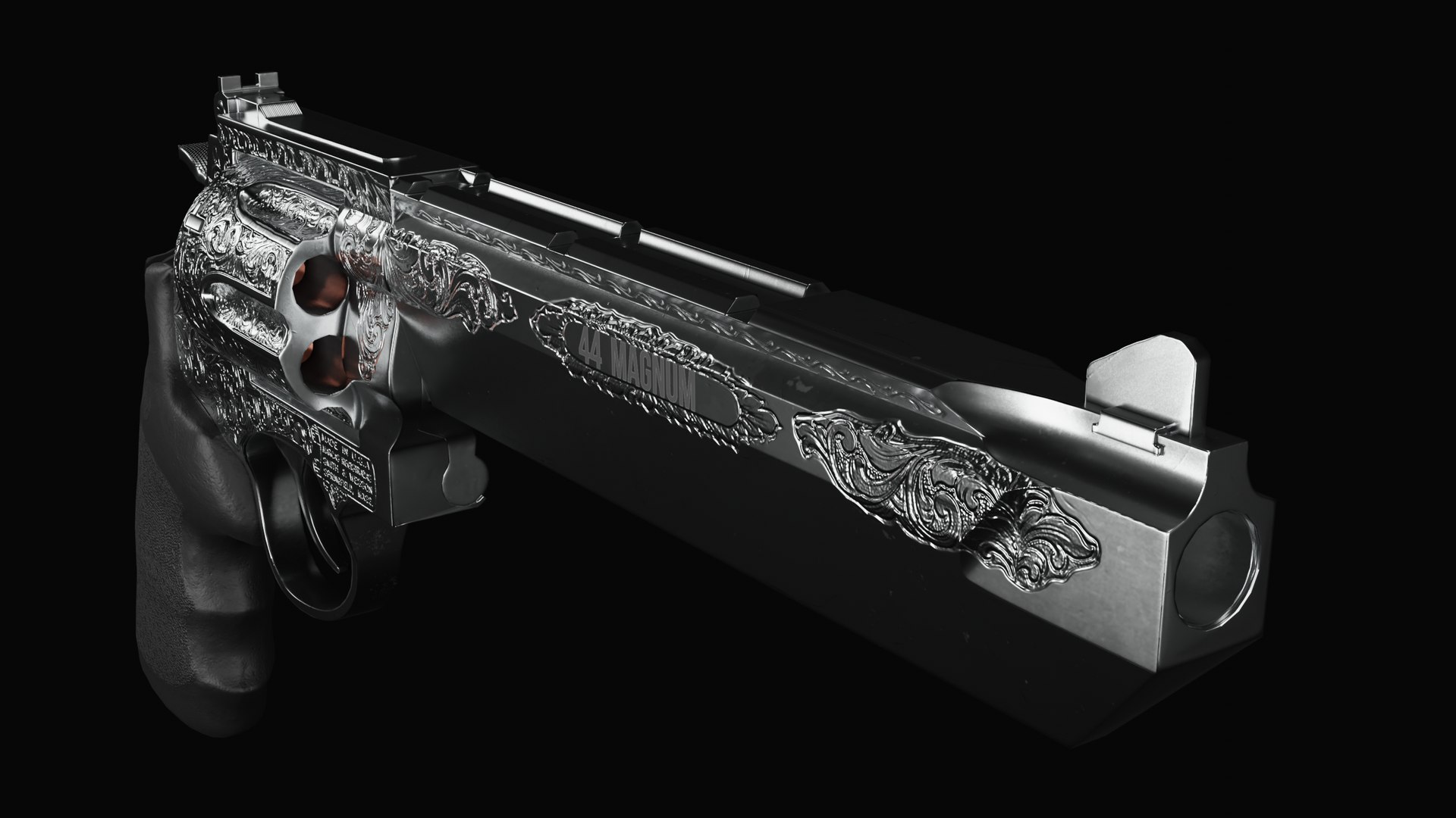 Revolver Modern 3D Model - TurboSquid 1465988