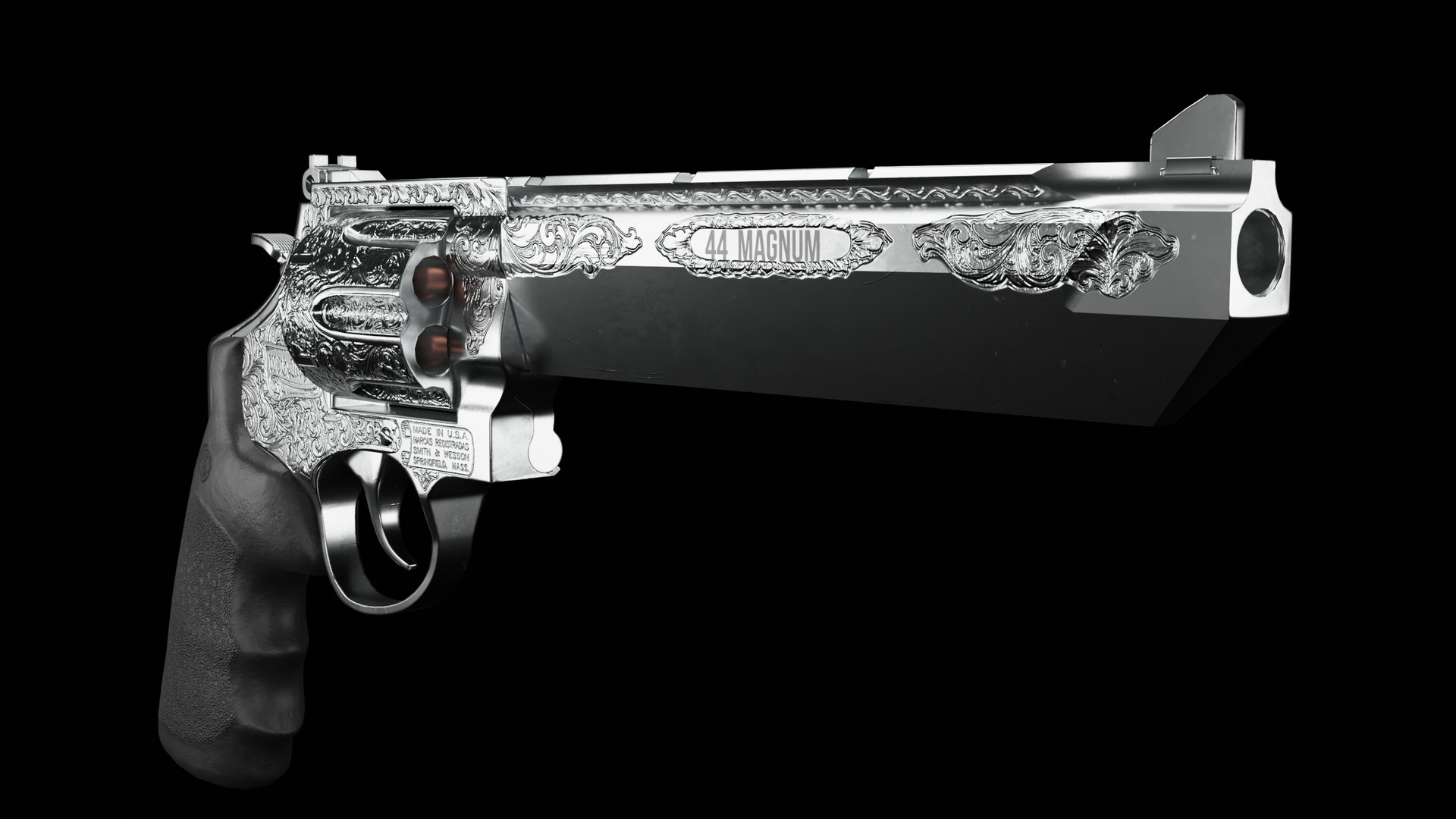 Revolver Modern 3D Model - TurboSquid 1465988