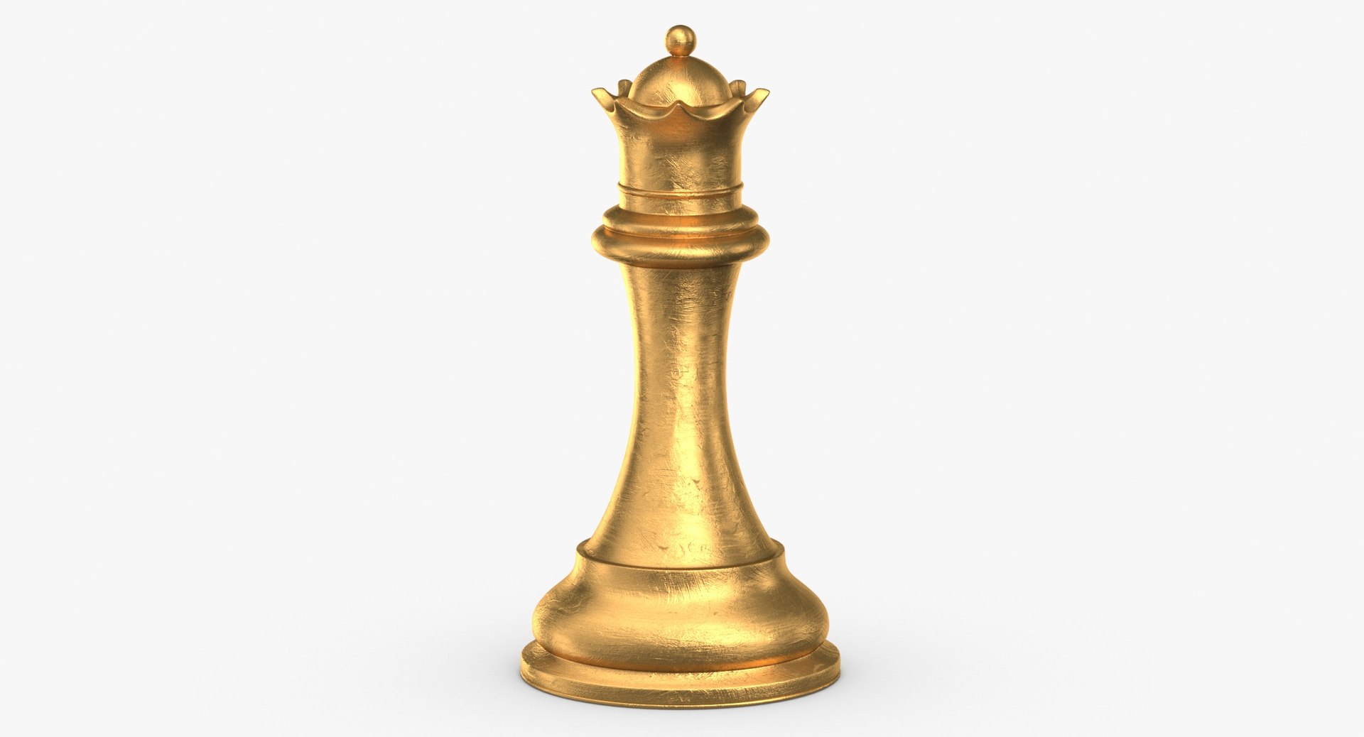 Chess Piece 02 Queen 3D Model - TurboSquid 1598585
