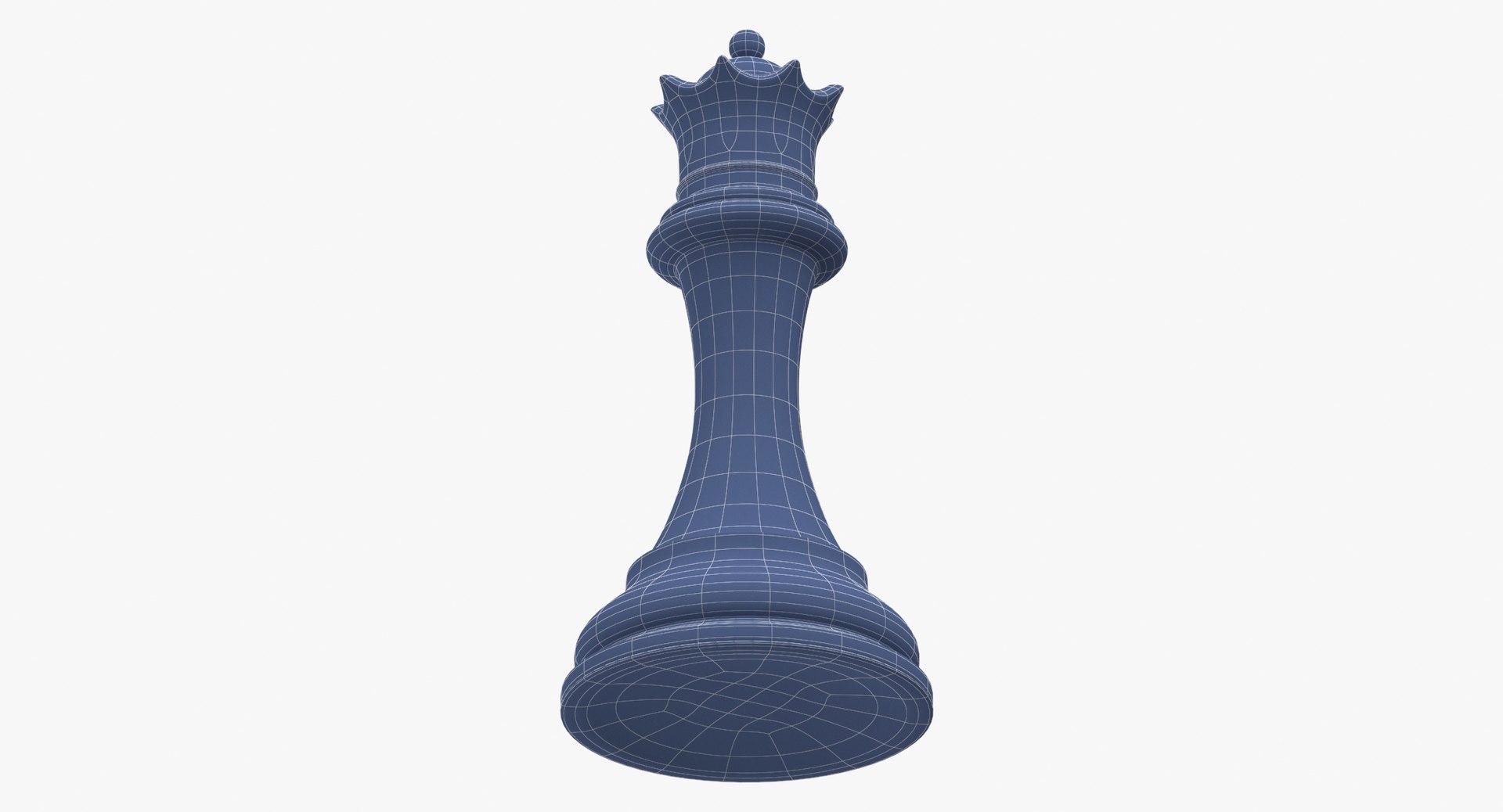 Chess Piece 02 Queen 3D Model - TurboSquid 1598585