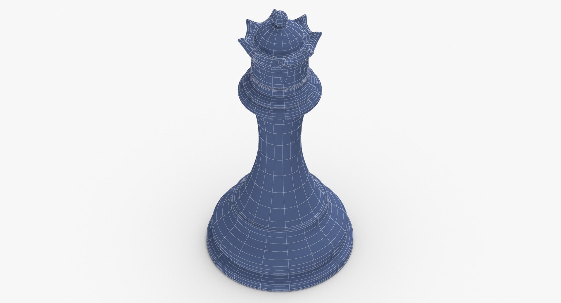 Chess Piece 02 Queen 3D Model - TurboSquid 1598585