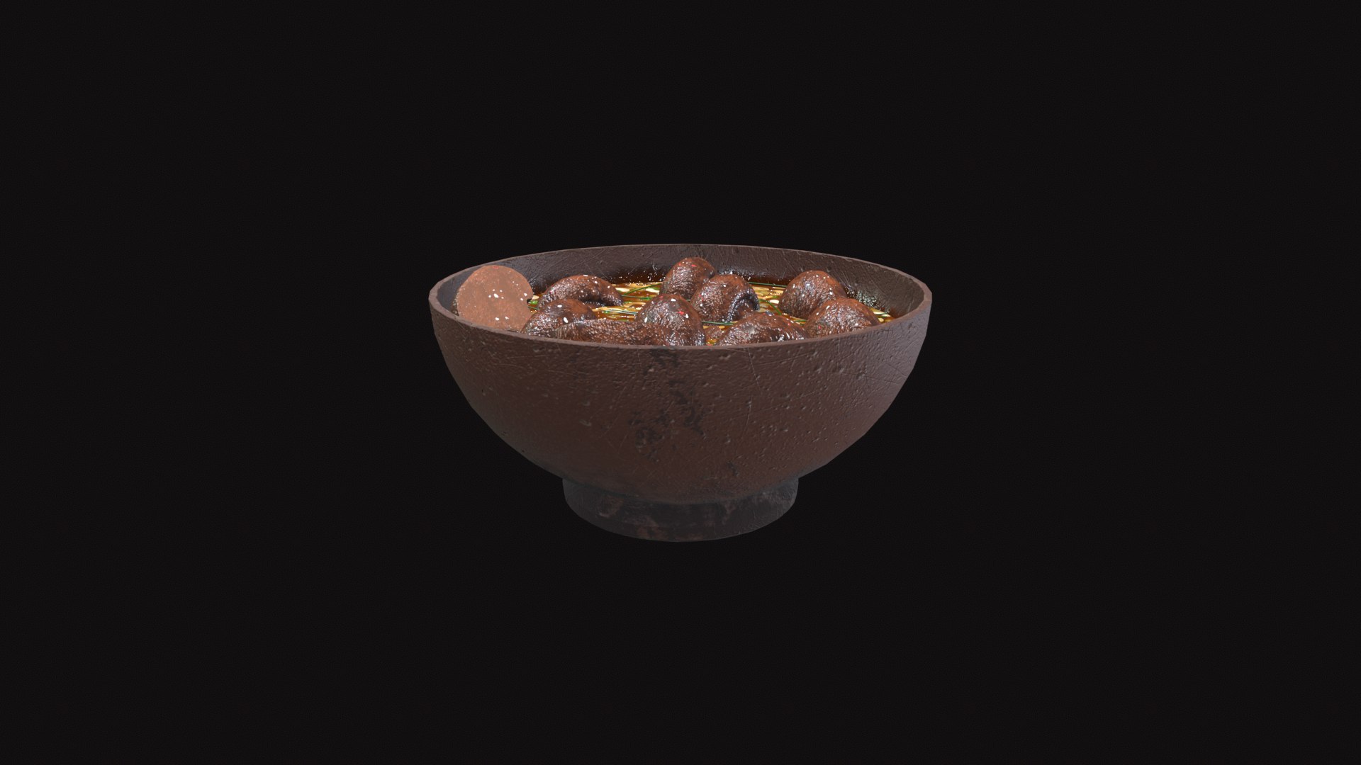 Medieval Mashroom Stew 3D Model - TurboSquid 2323101