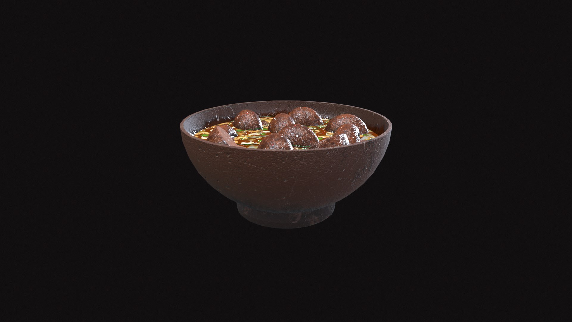 Medieval Mashroom Stew 3D Model - TurboSquid 2323101