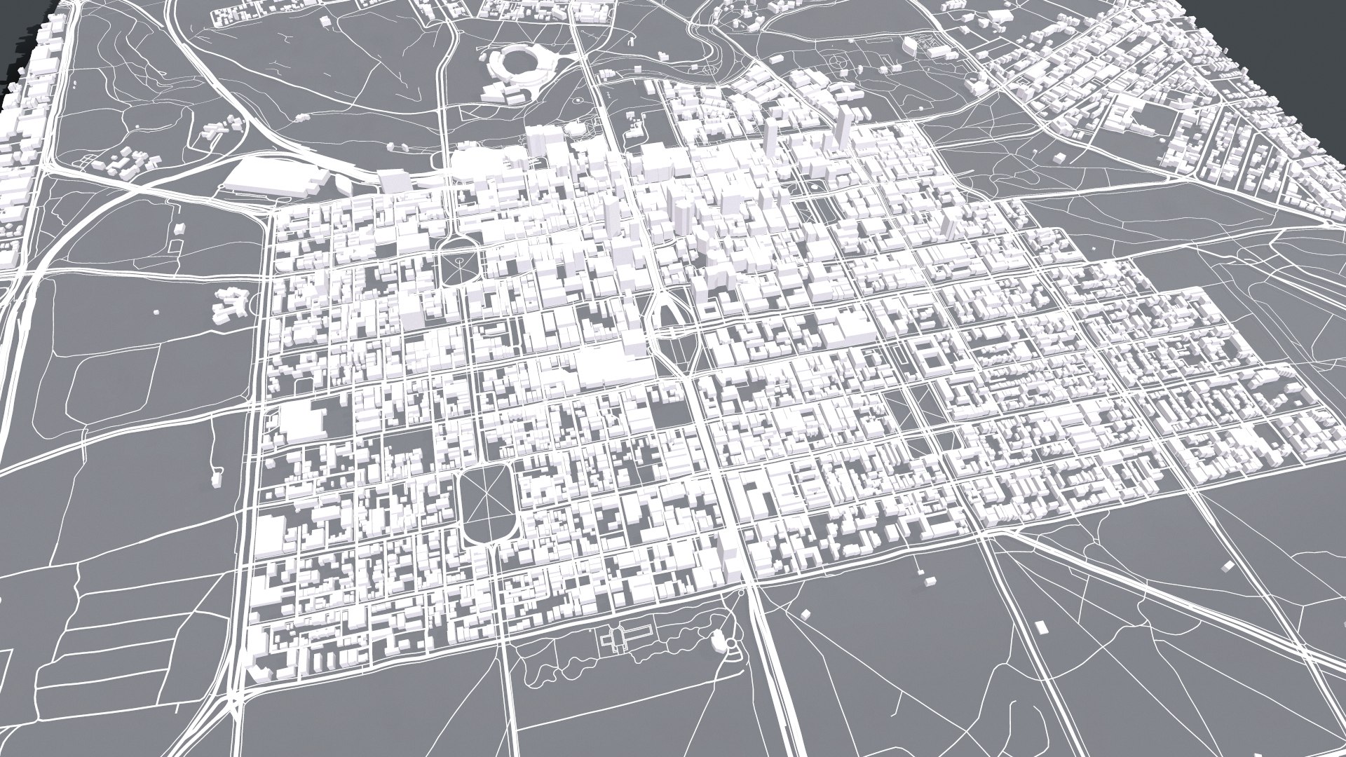 3D Cityscape Adelaide Australia - TurboSquid 1792113