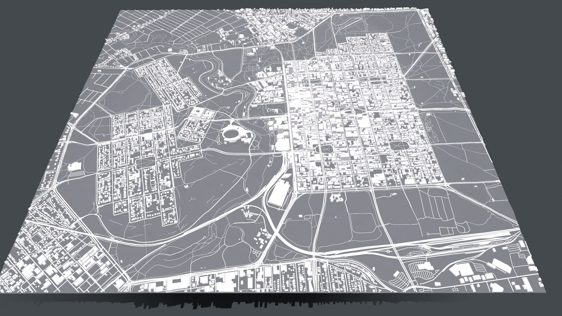3D Cityscape Adelaide Australia - TurboSquid 1792113