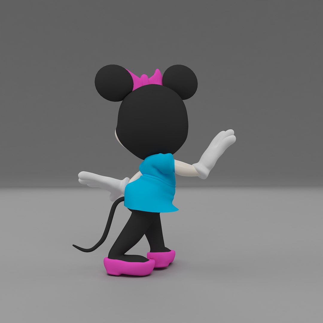 3D Mickey Mouse Model - TurboSquid 1692686