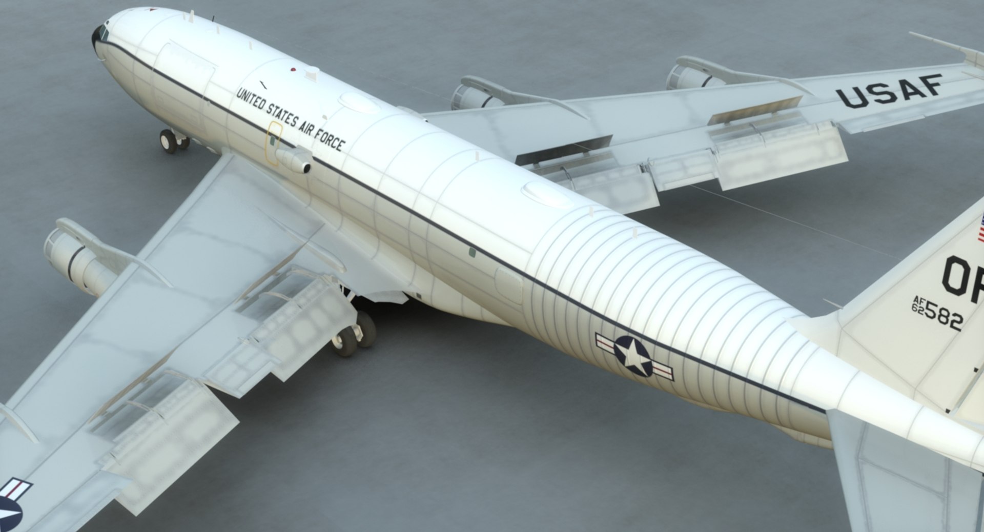 3D WC-135 Constant Phoenix USAF - TurboSquid 1311089