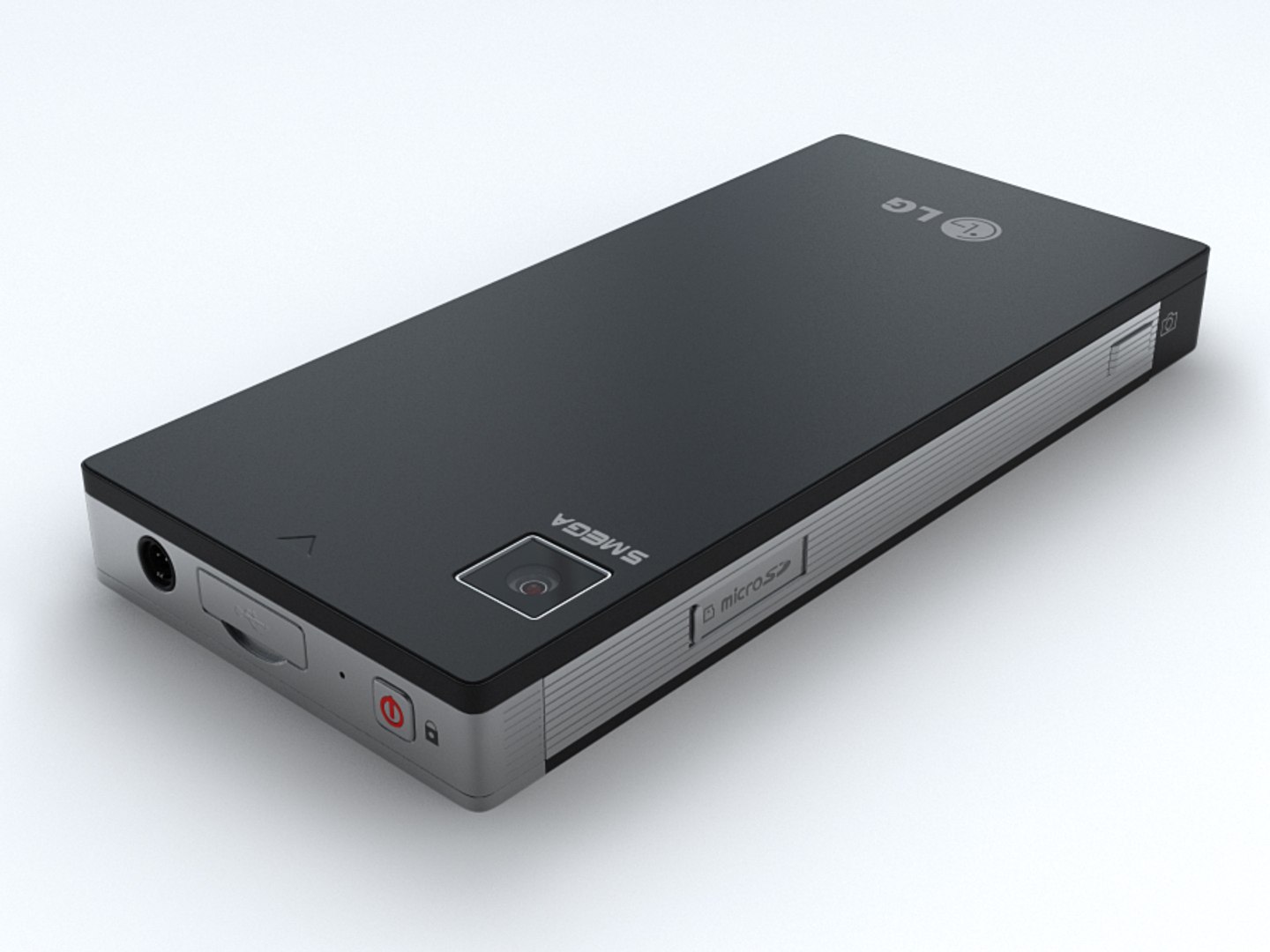 3d Model Lg Gd880 Mini Mobile Phone