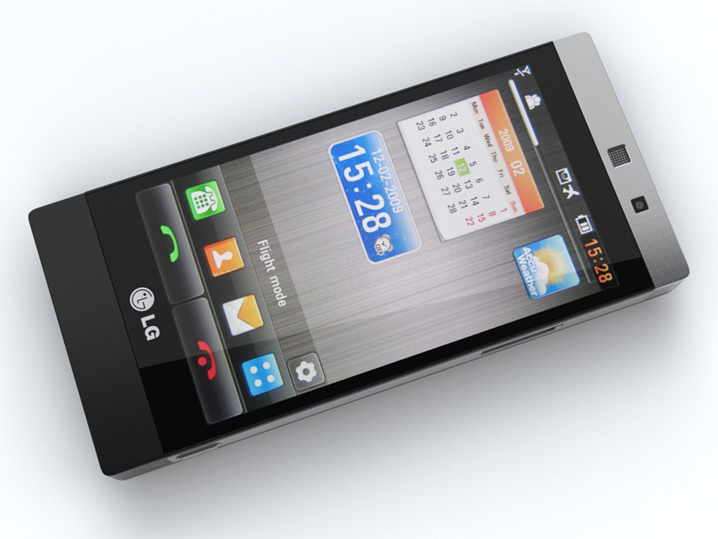 3d Model Lg Gd880 Mini Mobile Phone