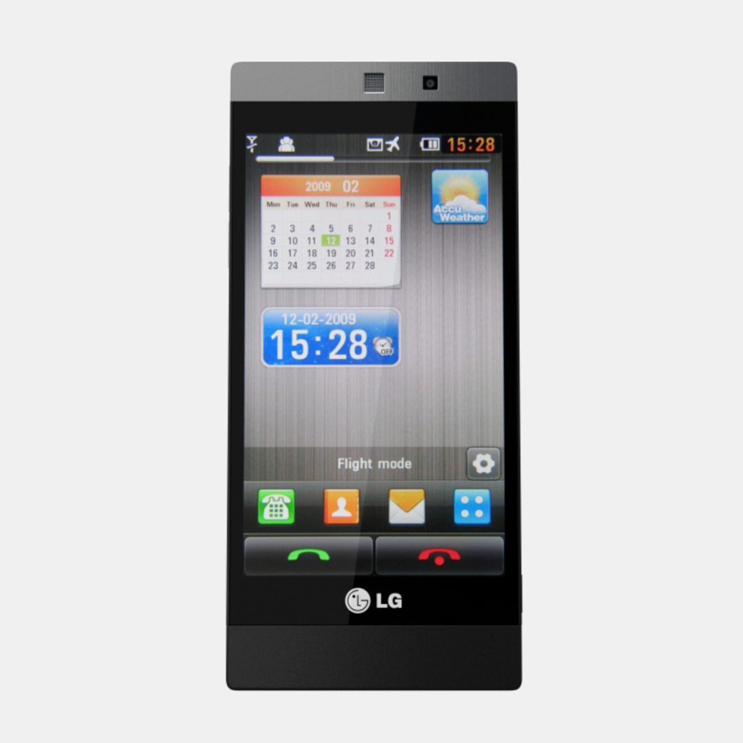 3d model lg gd880 mini mobile phone