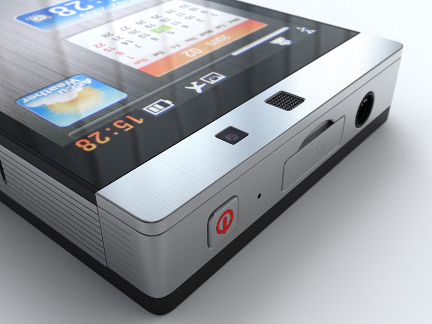 3d Model Lg Gd880 Mini Mobile Phone