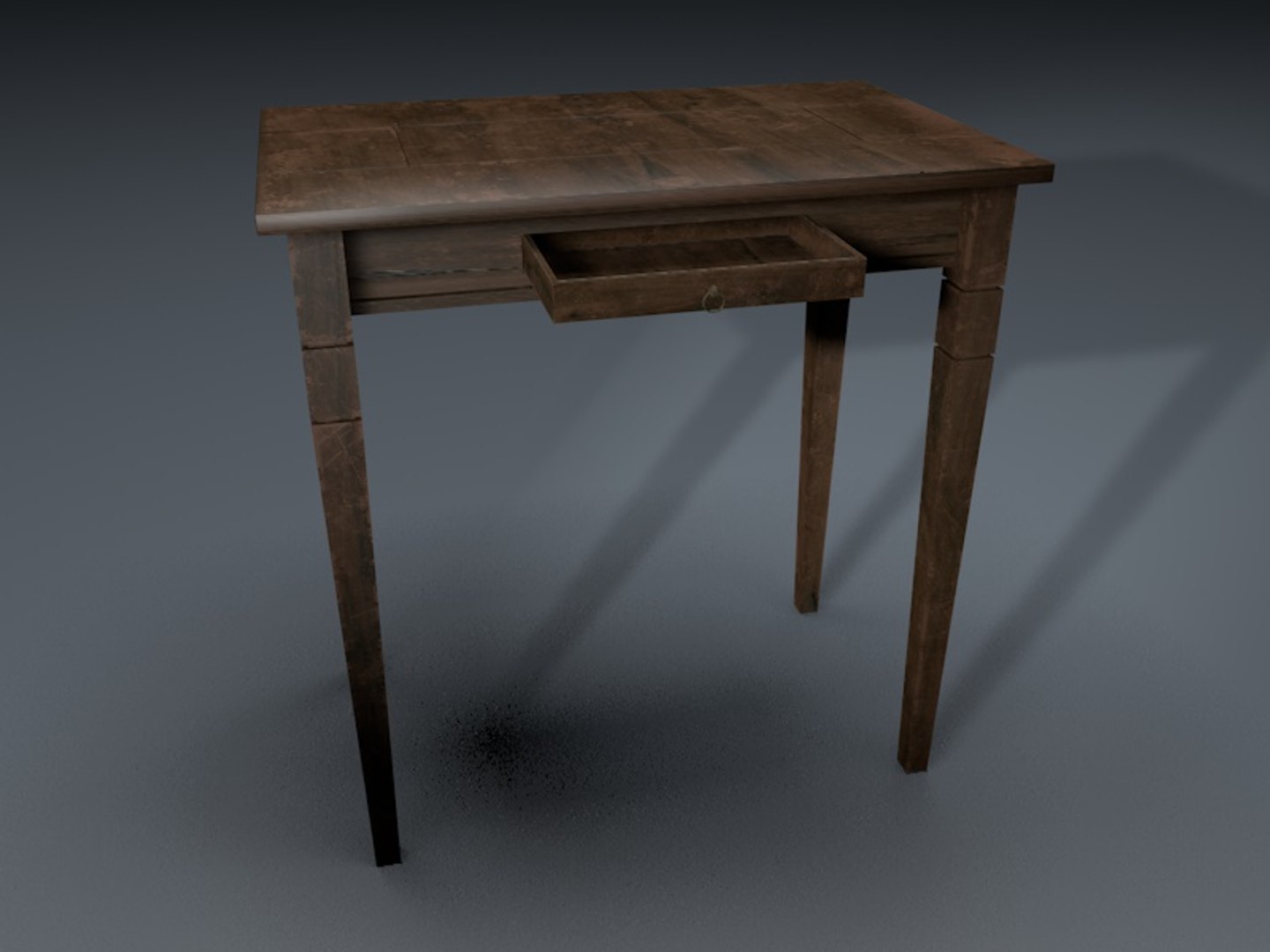 Free old table 3D model - TurboSquid 1212184