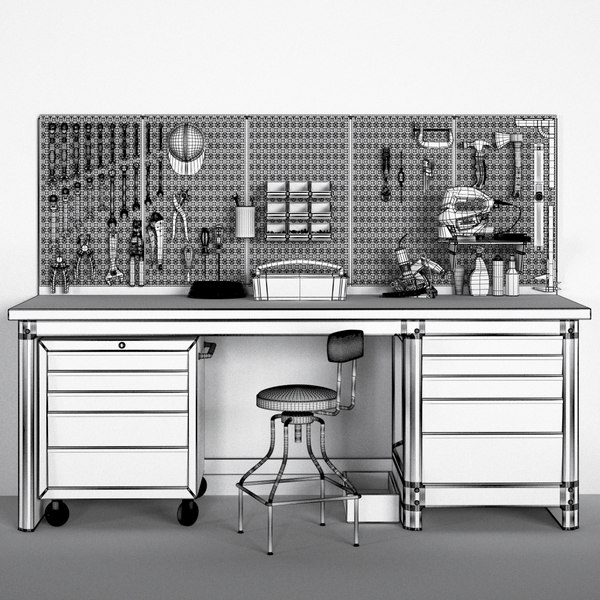 Garage tools 3D - TurboSquid 1511570