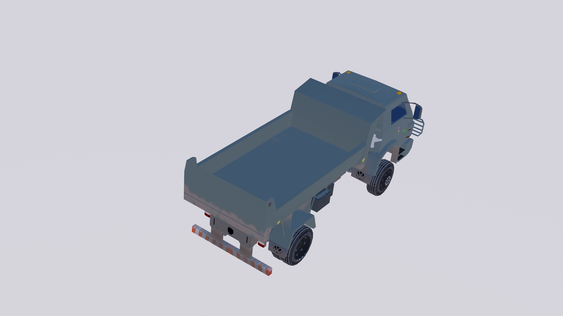 3D Worker 4X4 EB Tipper Model - TurboSquid 2026974