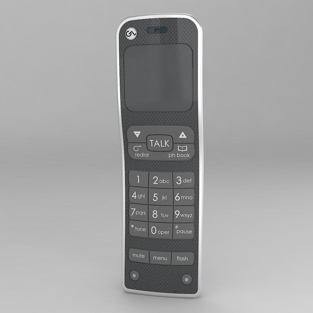 cordless telephone 3d 3dm