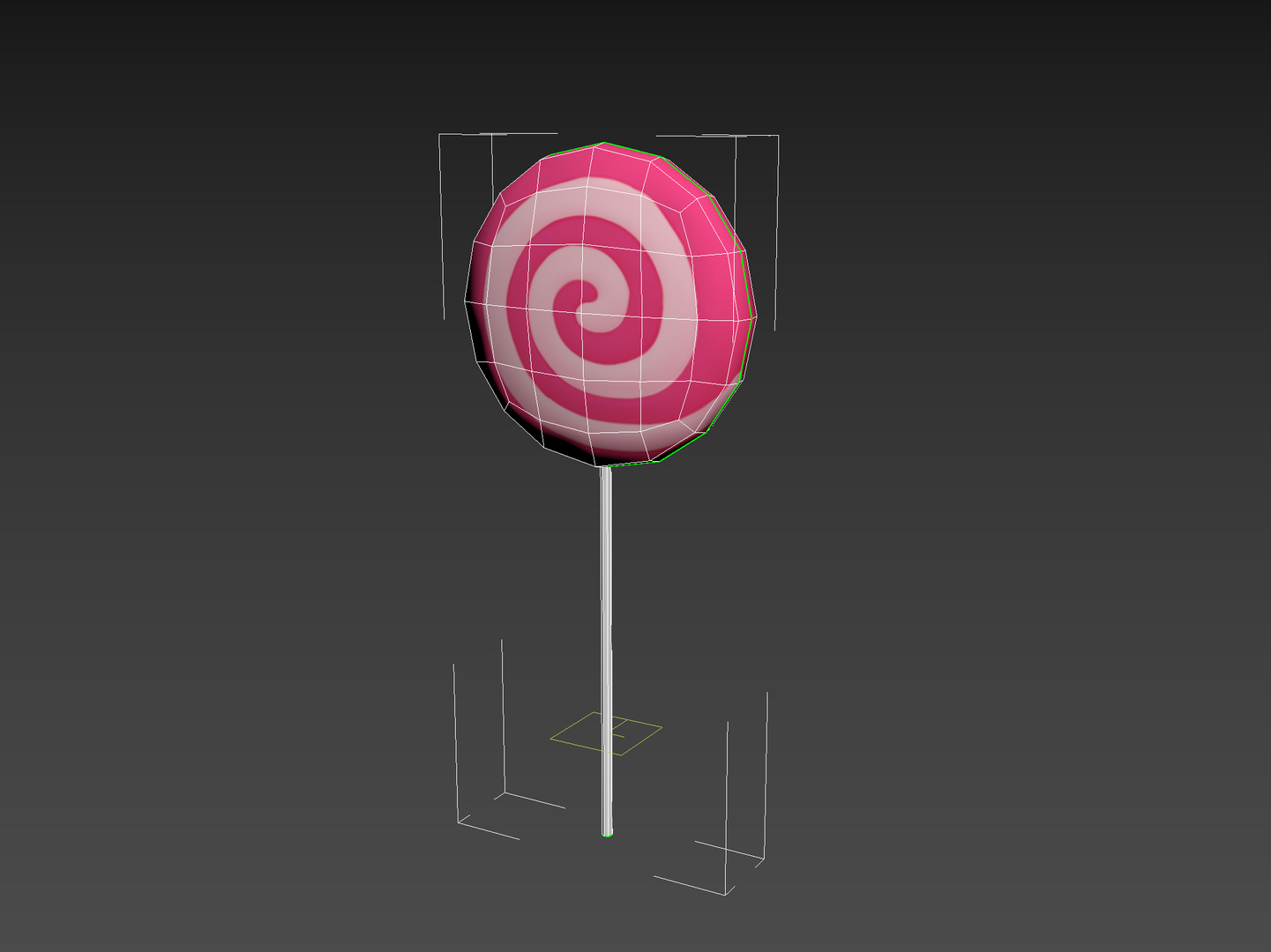 Lollipop candy sweet 3D model - TurboSquid 1695213