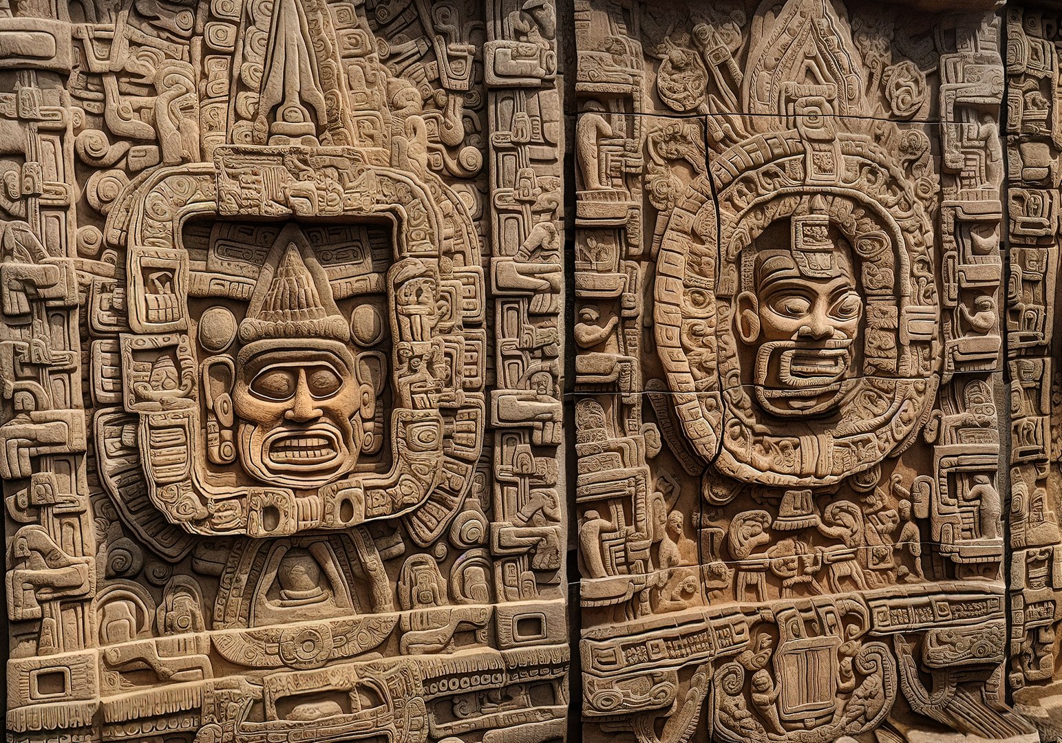 3D Walls of Ancient Mayan Architecture Pack 16 model - TurboSquid 2066674