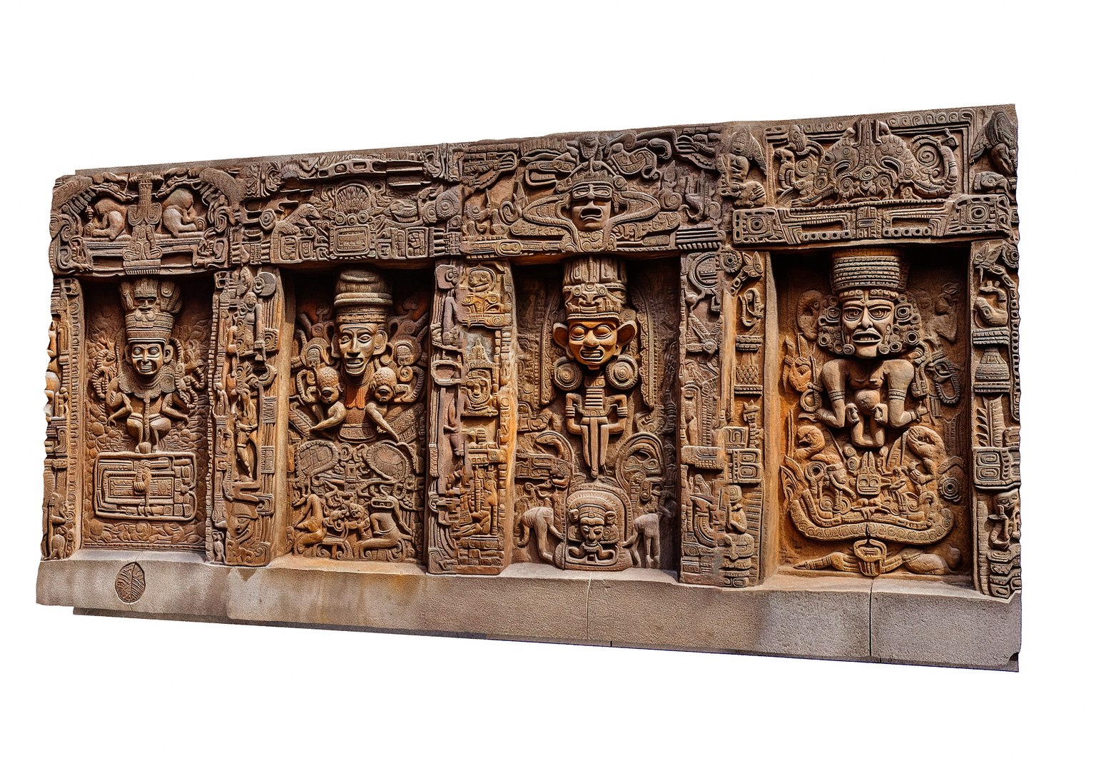 3D Walls of Ancient Mayan Architecture Pack 16 model - TurboSquid 2066674