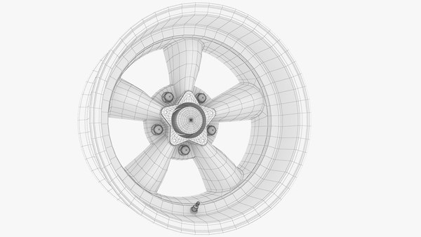 Wheel american racing classic 3D - TurboSquid 1638310