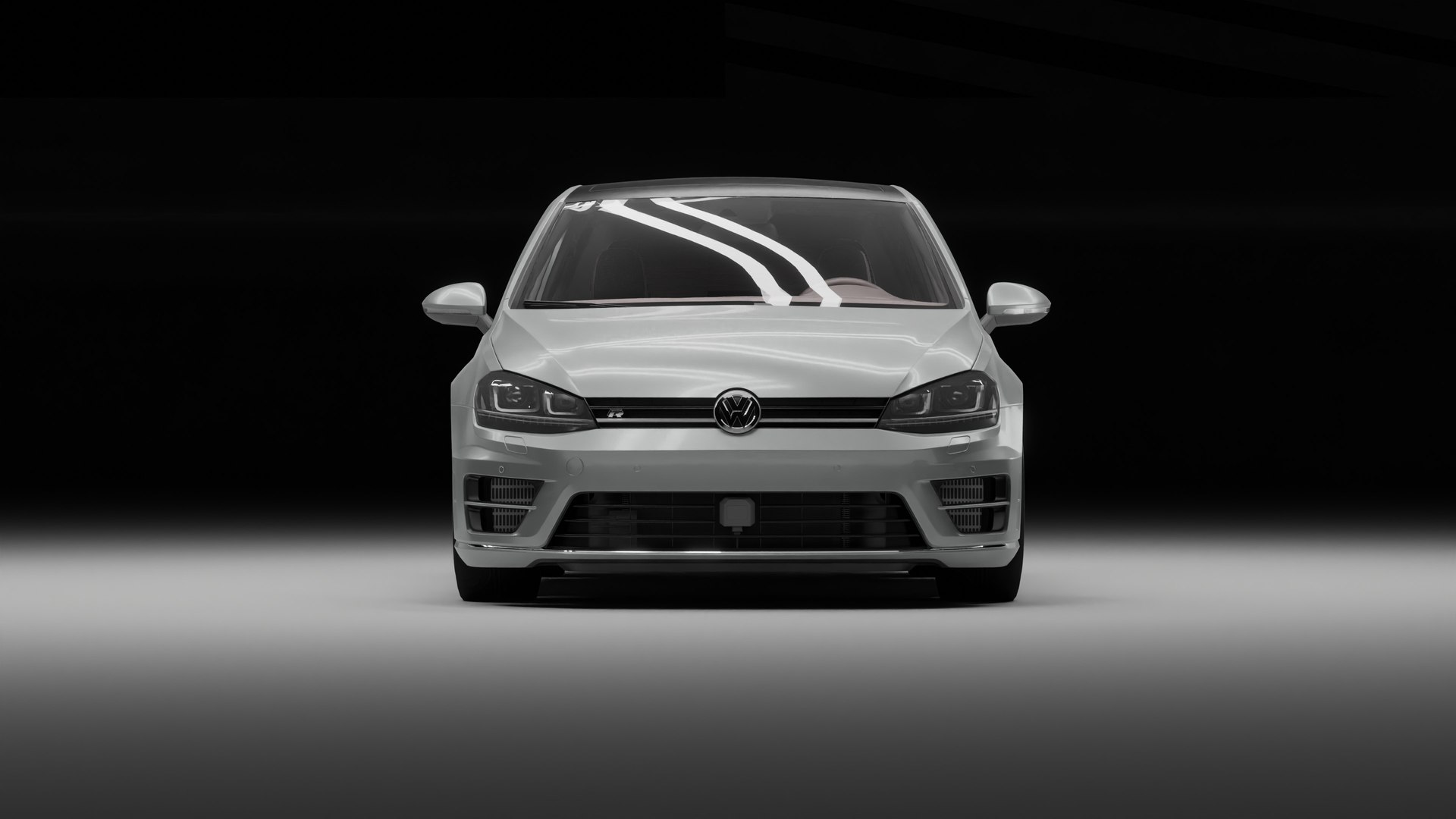 Golf R 3D model - TurboSquid 2034671