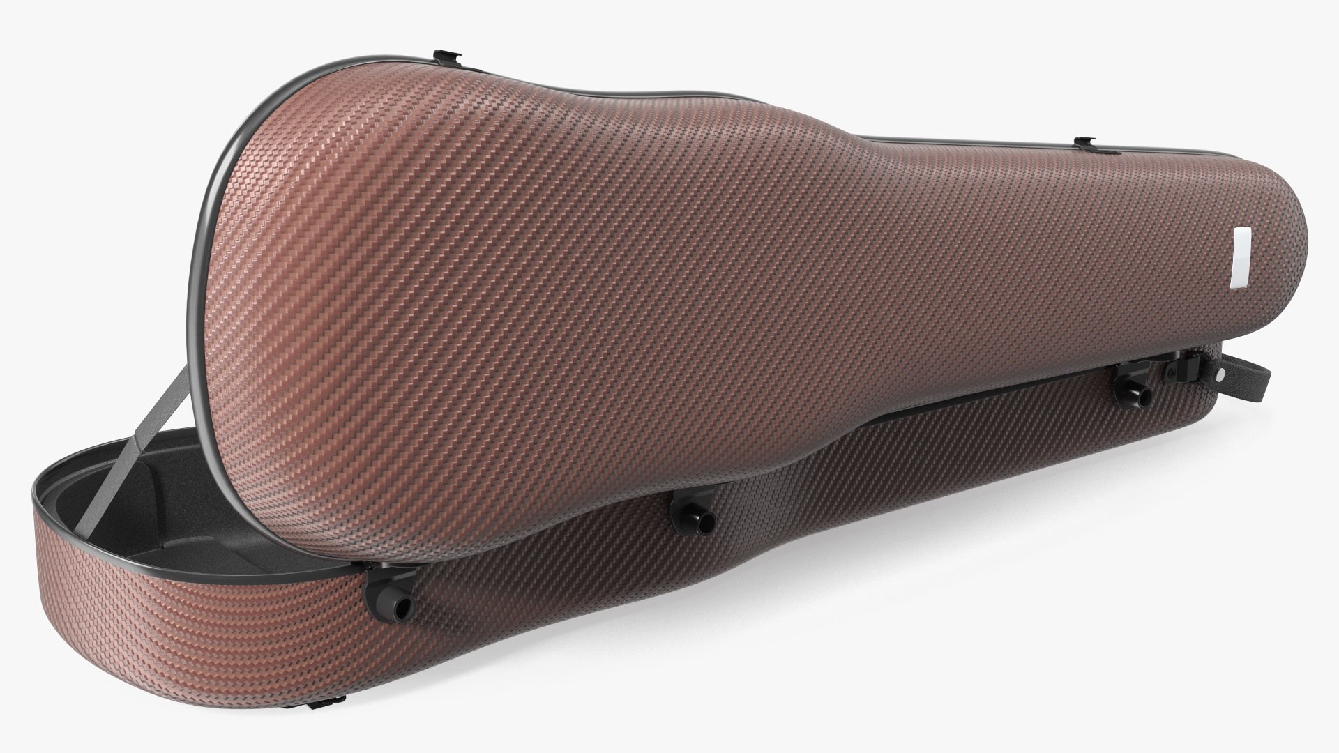 3D Hard Violin Case Brown Empty - TurboSquid 2146053