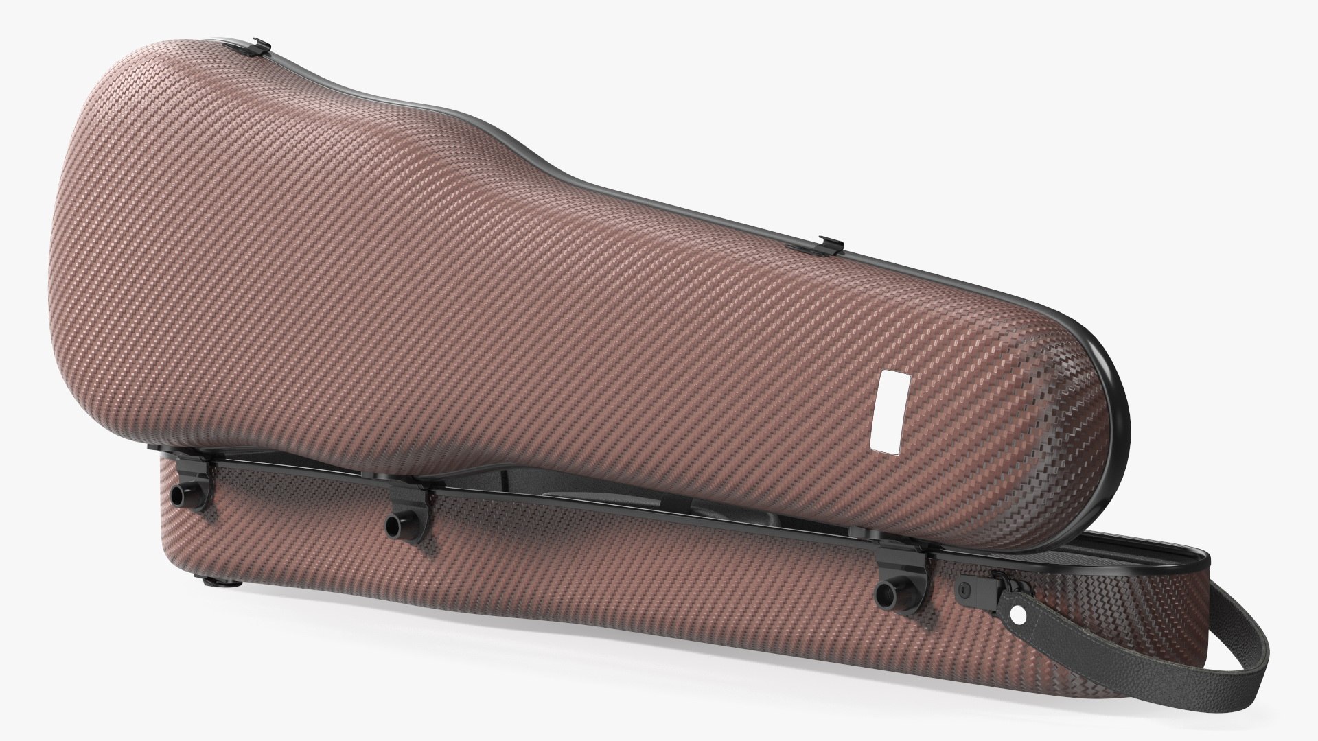 3D Hard Violin Case Brown Empty - TurboSquid 2146053