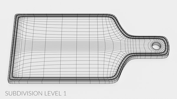 3D cooking board model - TurboSquid 1496299
