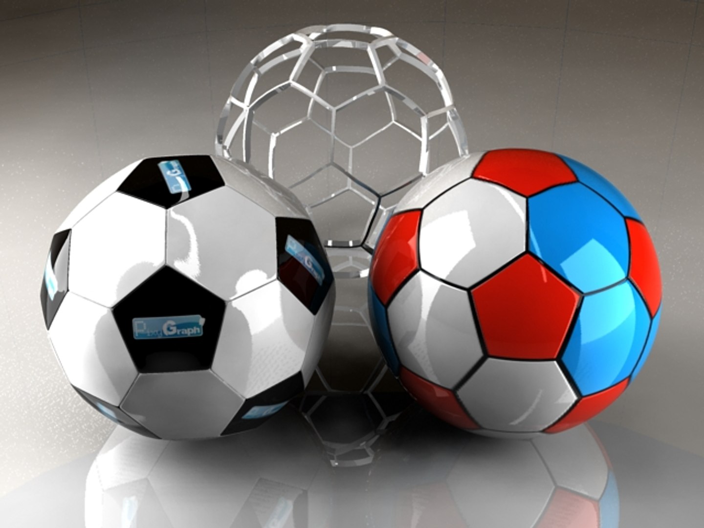 3 Soccer Ball 3d 3ds