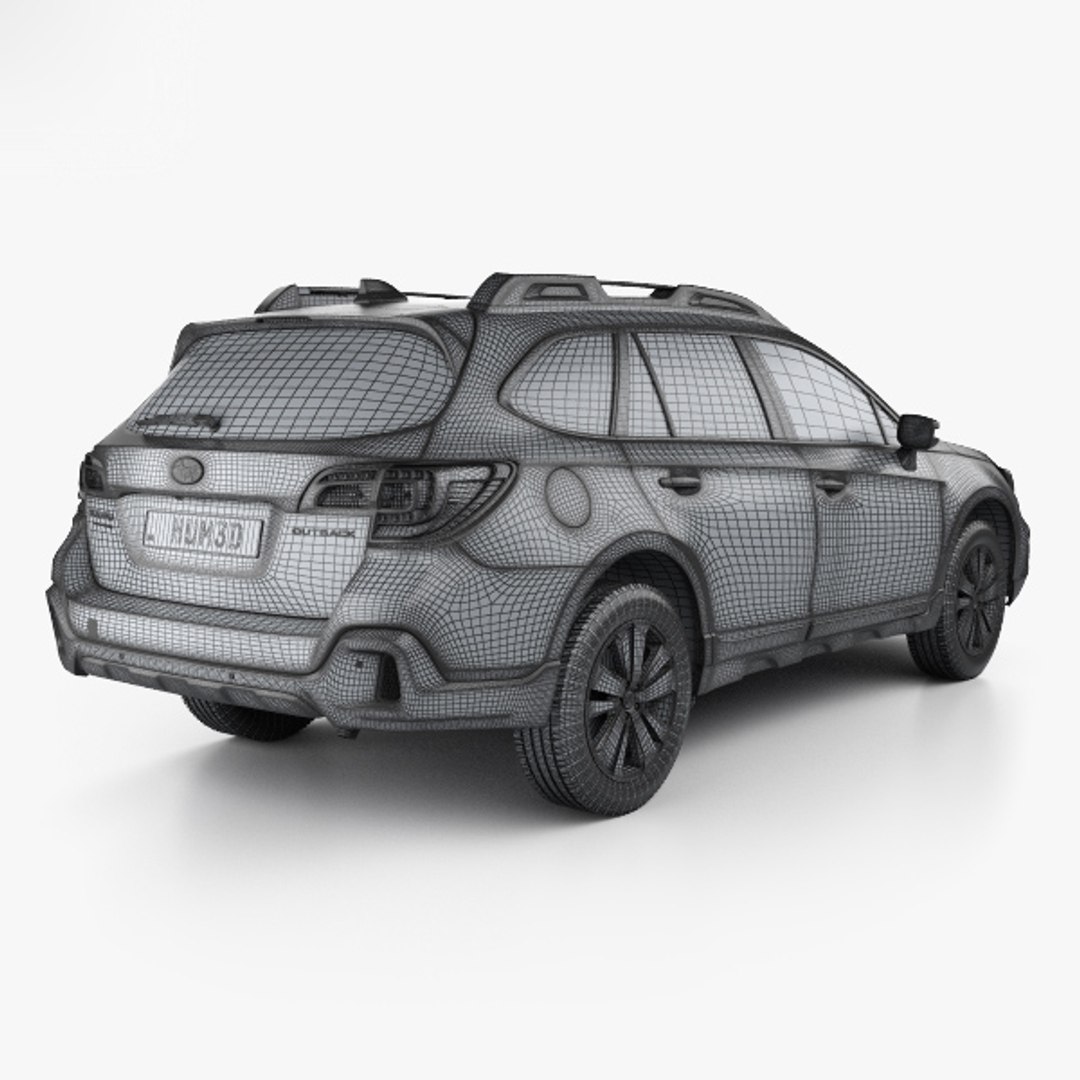 Subaru Outback Us-spec Model - TurboSquid 1366776