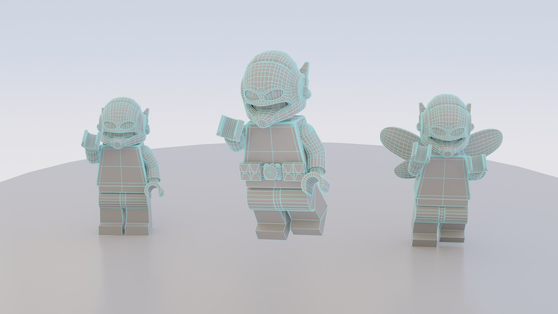 Lego Ant-Man Mini Pack 3D Model - TurboSquid 1988569