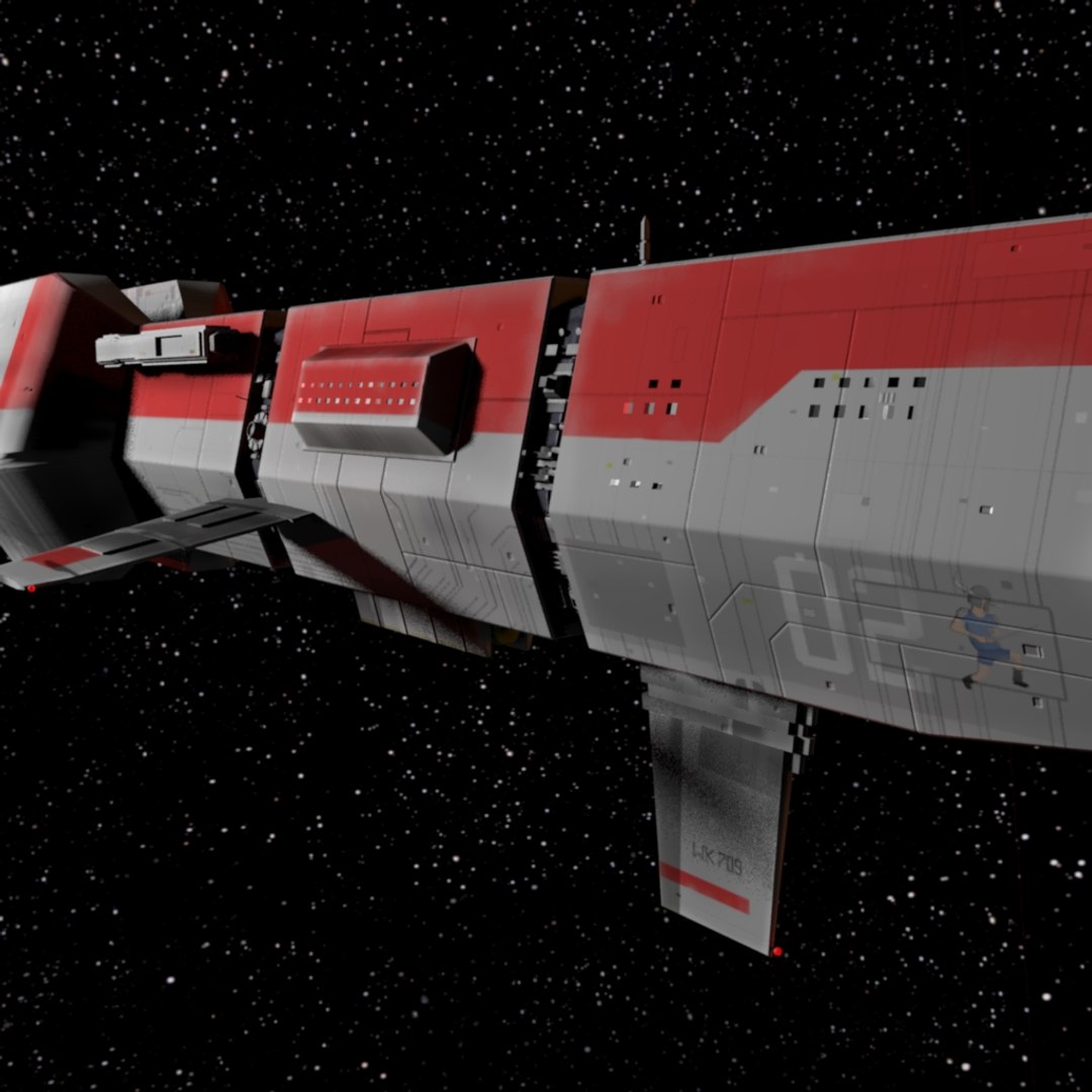 Star Cruiser 02 Model - TurboSquid 2187066