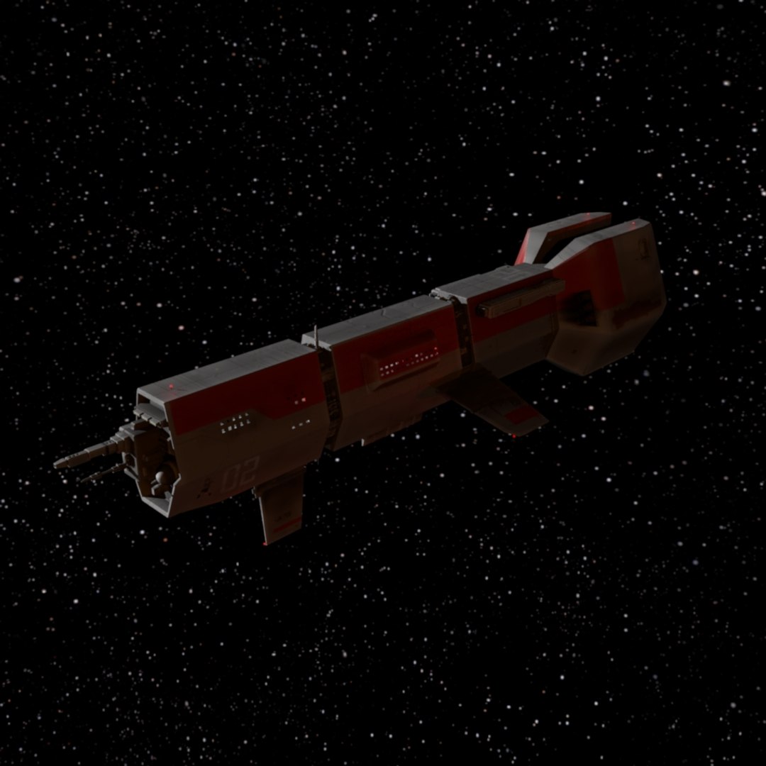 Star Cruiser 02 Model - TurboSquid 2187066