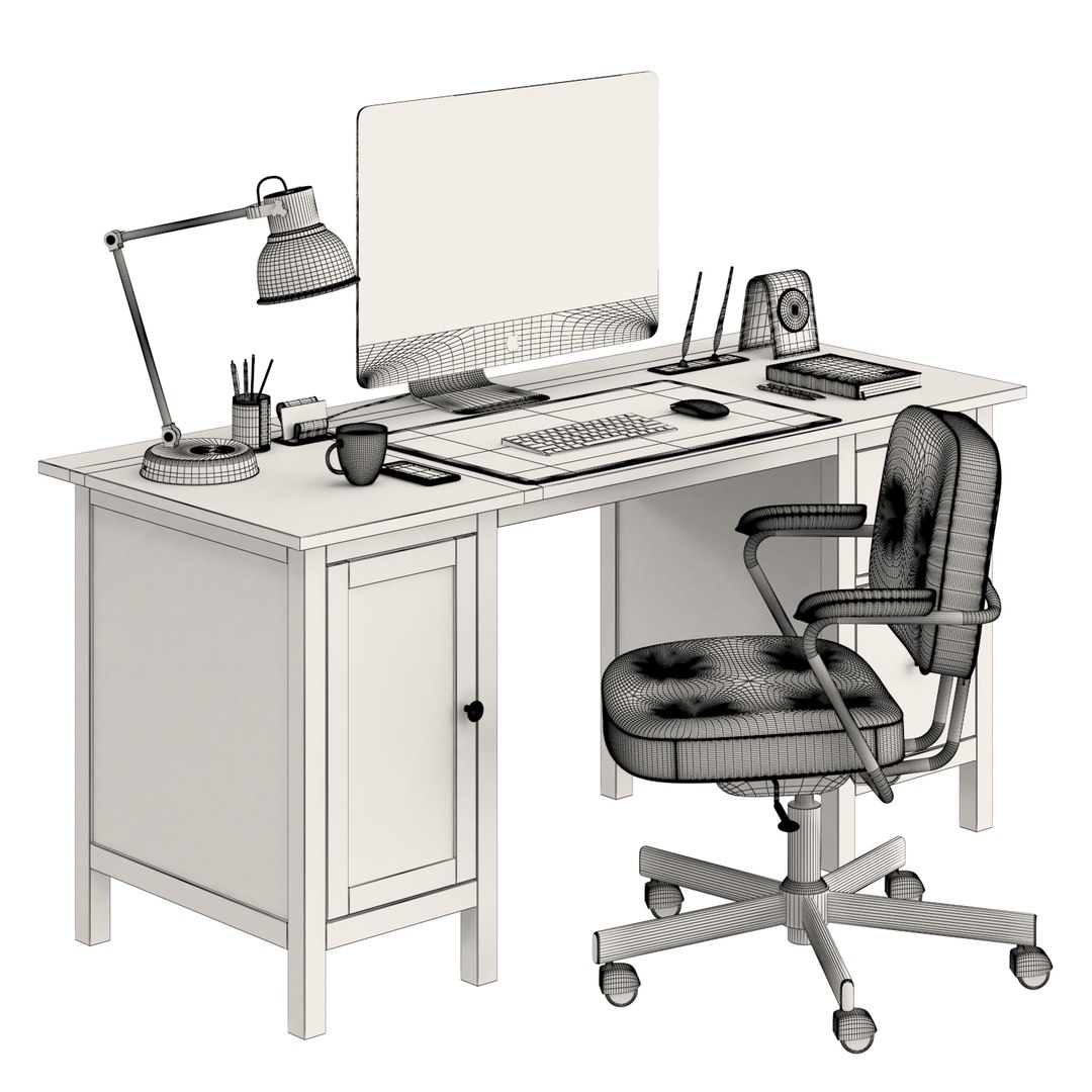 3D Ikea Hemnes Table - TurboSquid 1538189