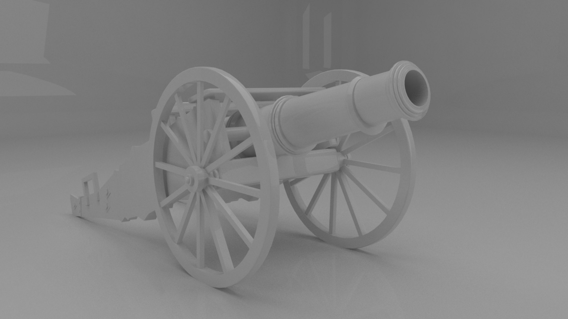 3D Model Cannon - TurboSquid 1165184