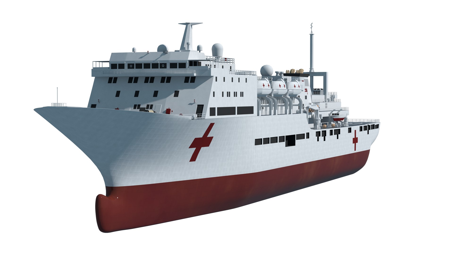 Chinese Peace Ark 3D Model - TurboSquid 1683220