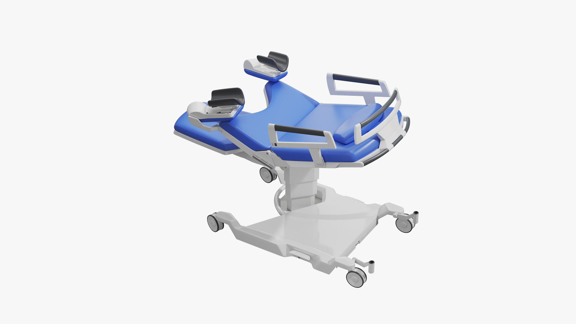 Bed For Birth With Obstetrical Forceps Rigged 3D Model - TurboSquid 2390805