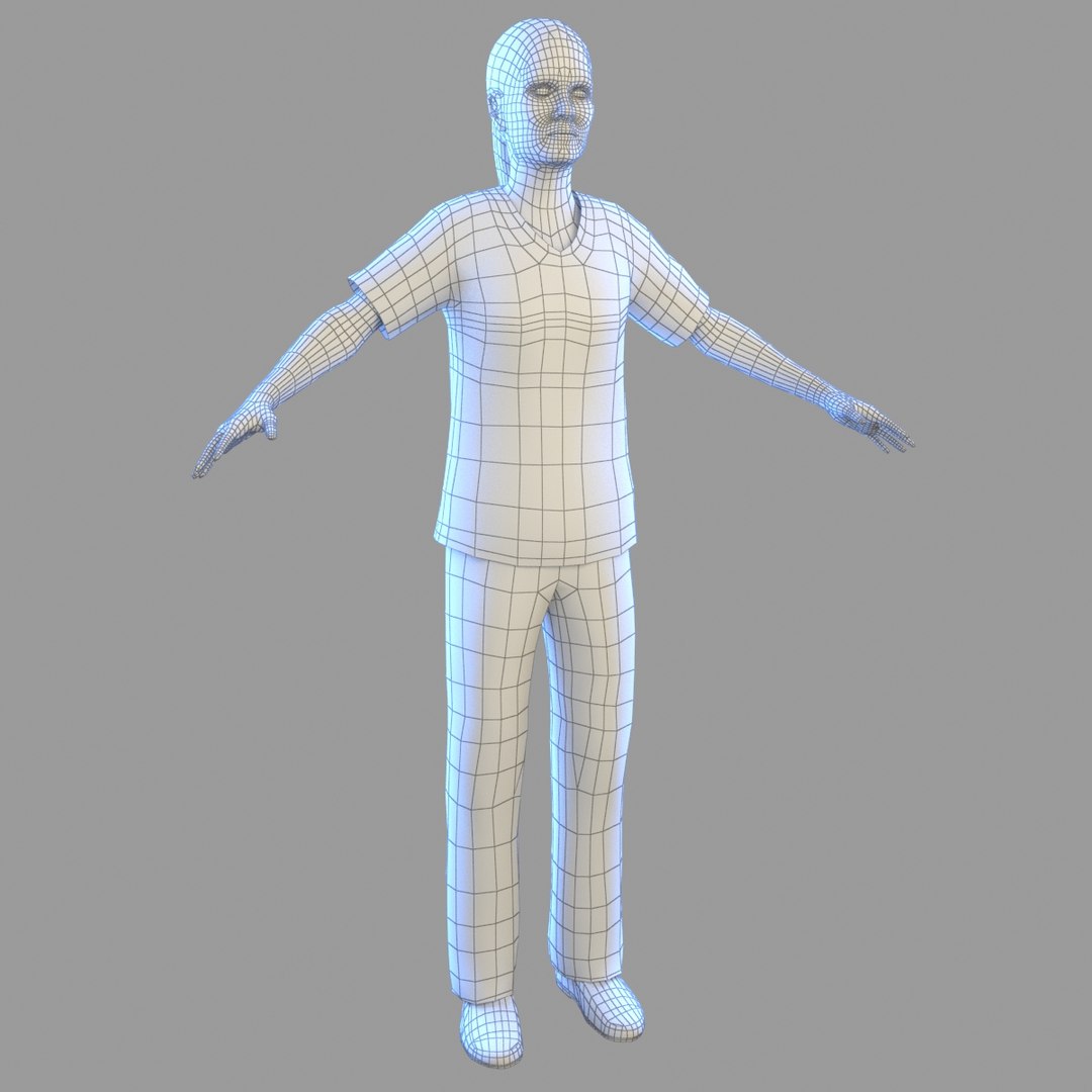 3D Female Prisoner Model - TurboSquid 1469466